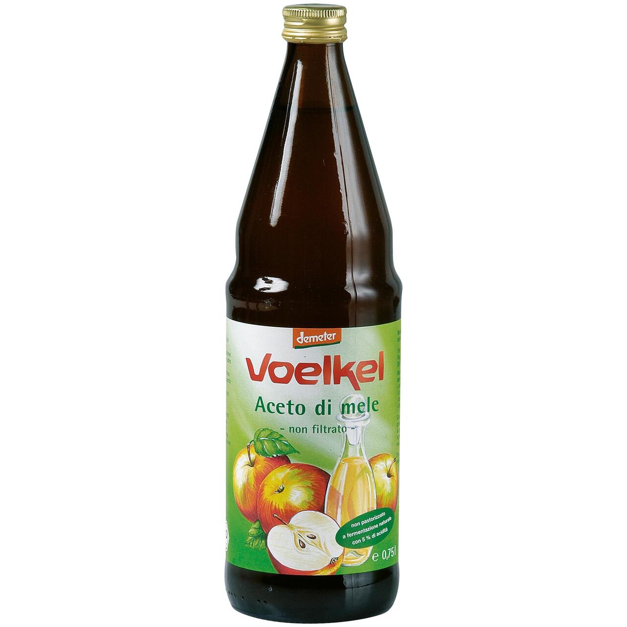 Aceto di Mele non filtrato 750ml Voelkel | Bio Food Italia
