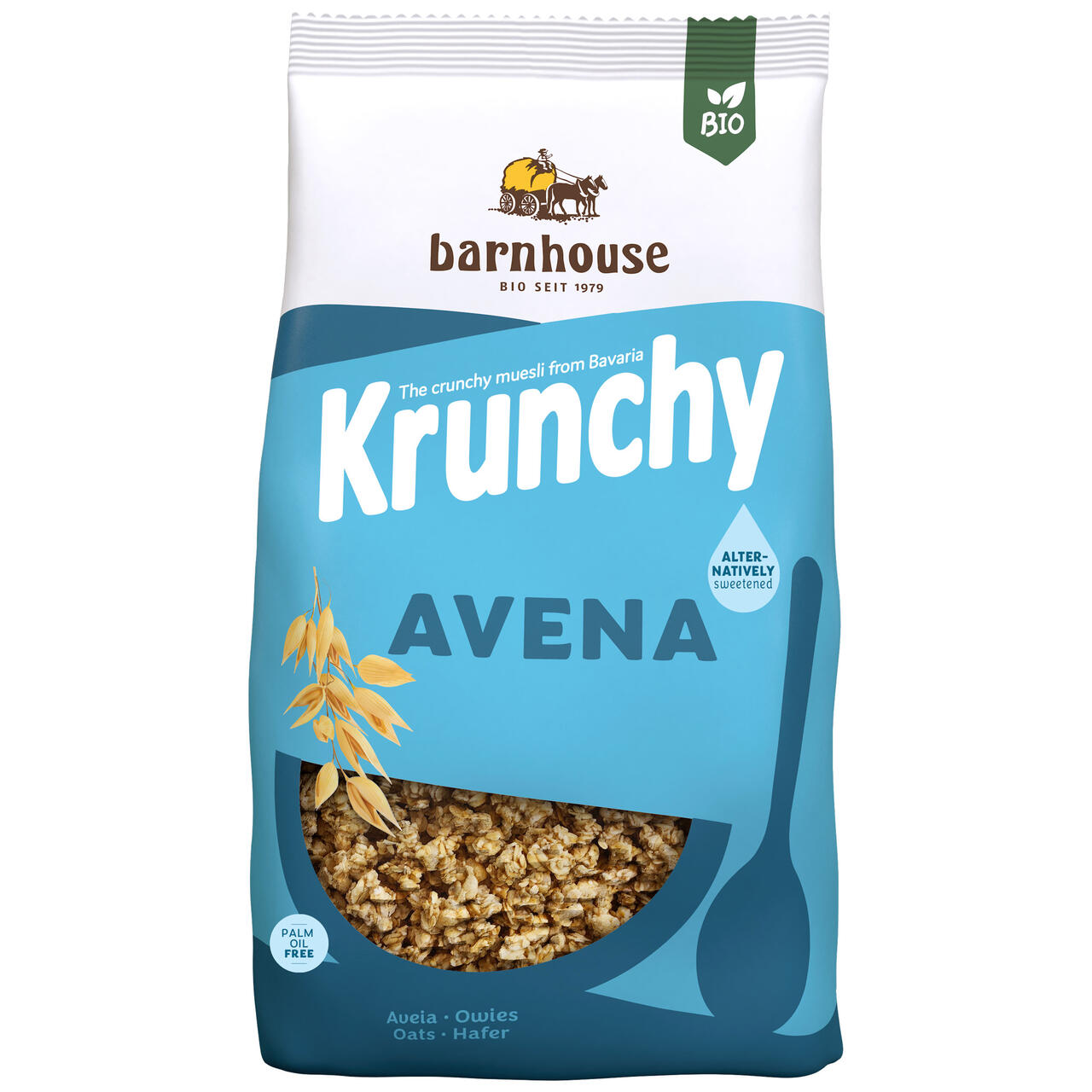 Granola all'avena Krunchy Sun 375g BARNHOUSE | Bio Food Italia