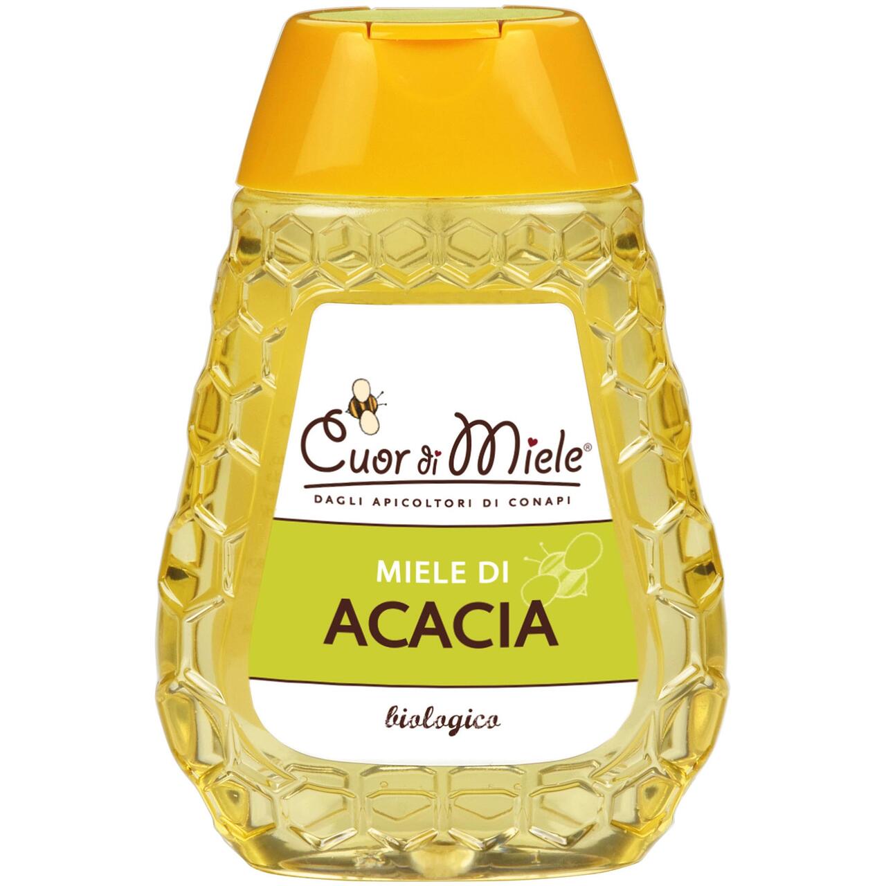 Miele di Acacia squeeze 250g Cuor di Miele | Bio Food Italia