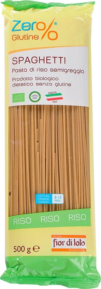 Spaghetti di Riso Integrale 500g Zer% Glutine | Bio Food Italia